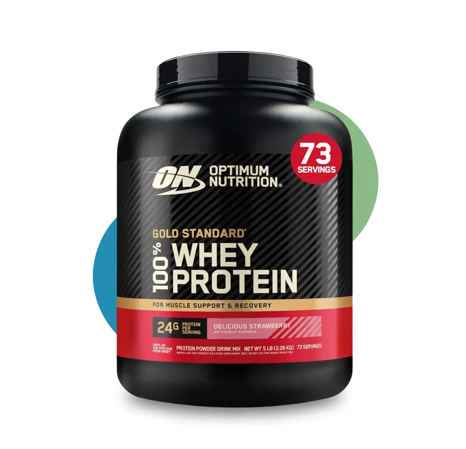 ON GOLD STD 100% WHEY 5 LB STR